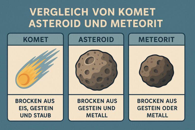 Der Unterschied zwischen Kometen, Asteroiden und Meteoriten - GEO-Blog ...