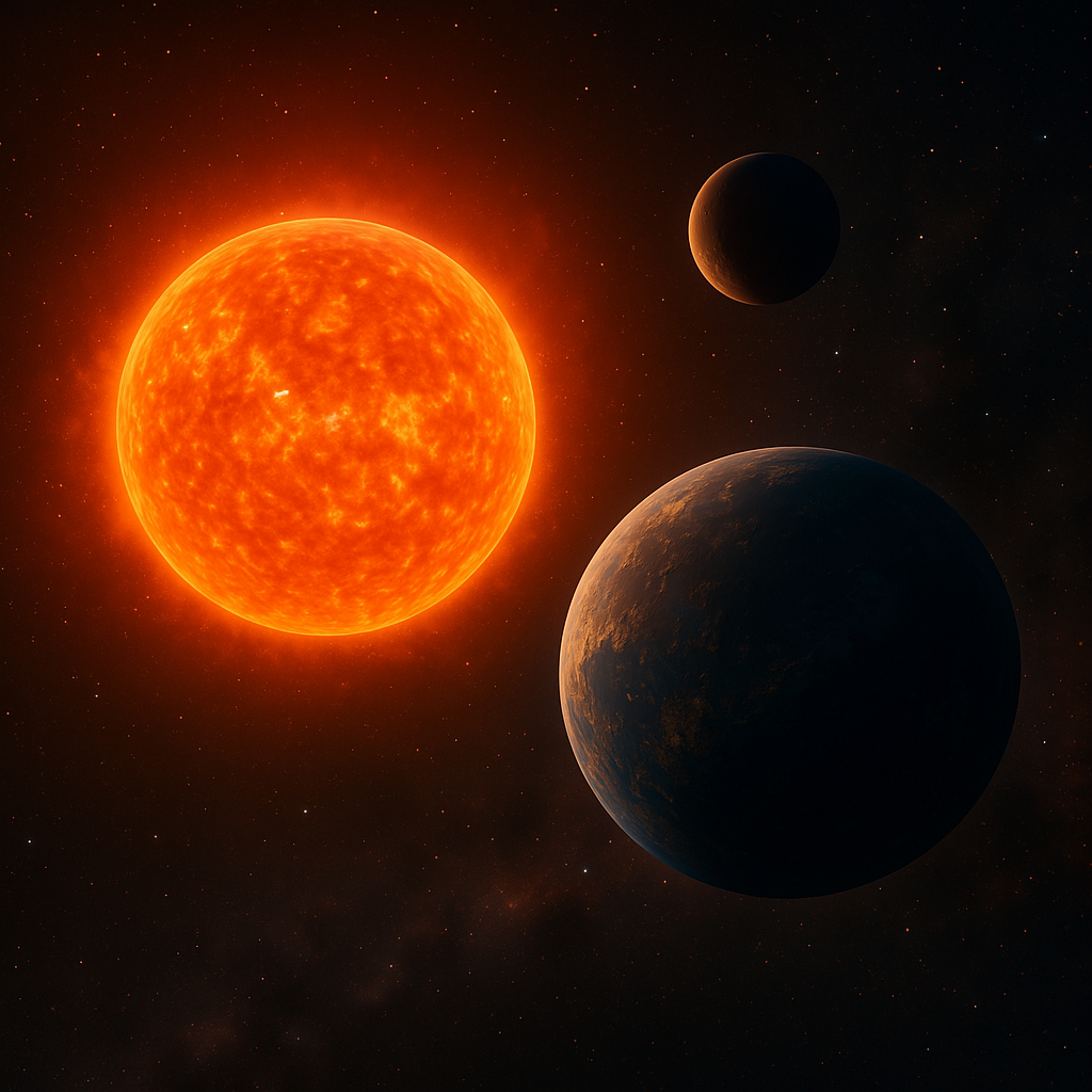Unser Nachbarstern Proxima Centauri mit seinen beiden Planeten - GEO ...